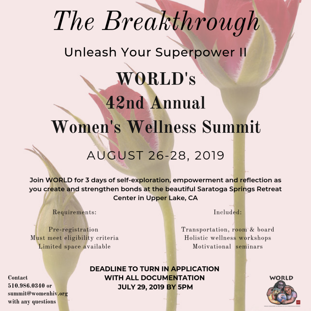 Wellness Summit applications available now! - WORLD