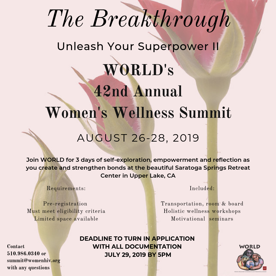 Wellness Summit applications available now! - WORLD